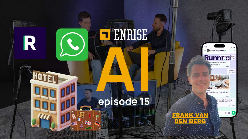 Enrise | Enrise AI Podcast #15 met als gast: Frank van den Berg (Runnr.ai)